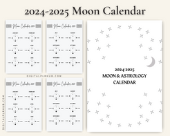 Moon & Astrology Calendar – Digital PLR Hub