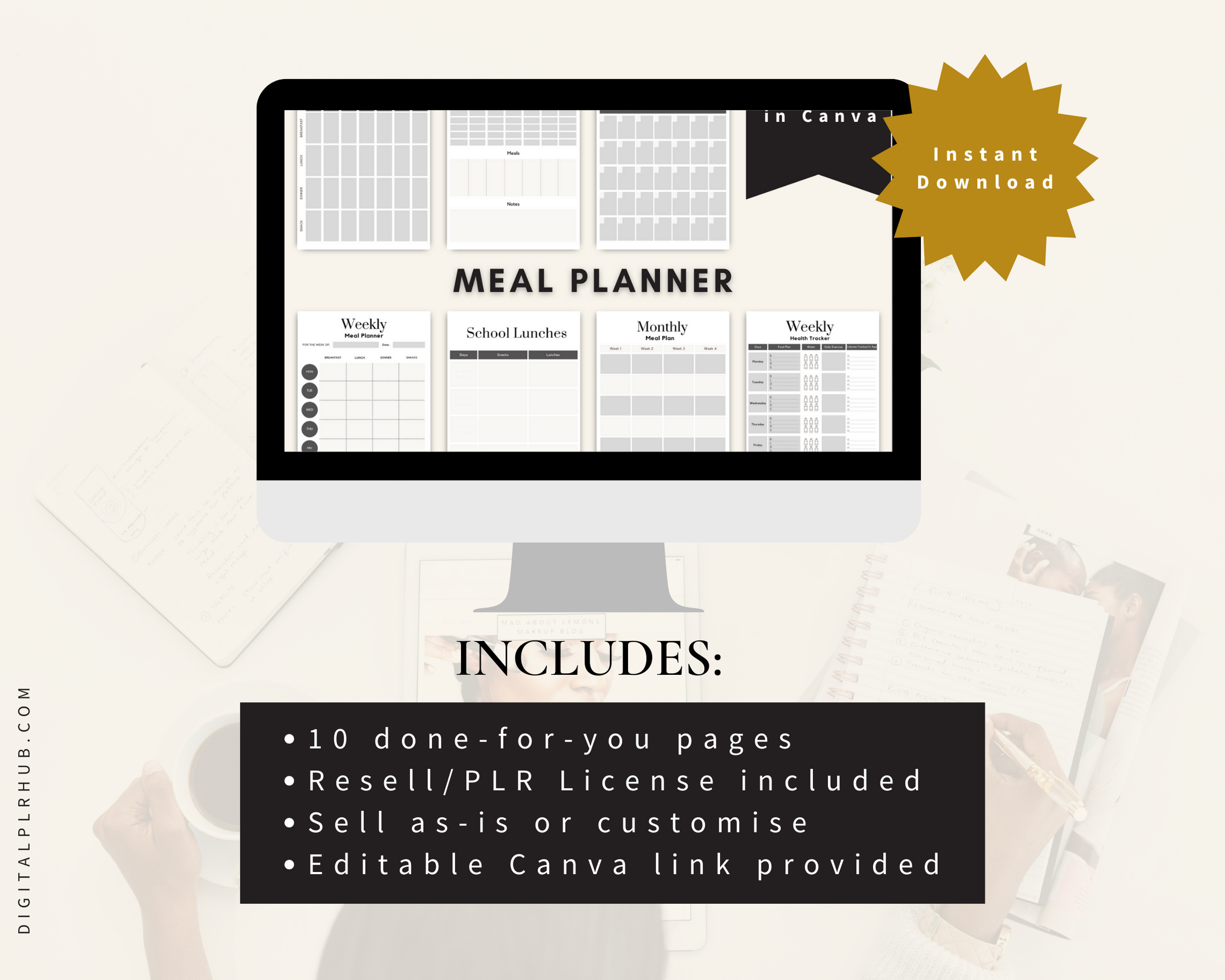PLR Planner Bundle – Digital PLR Hub