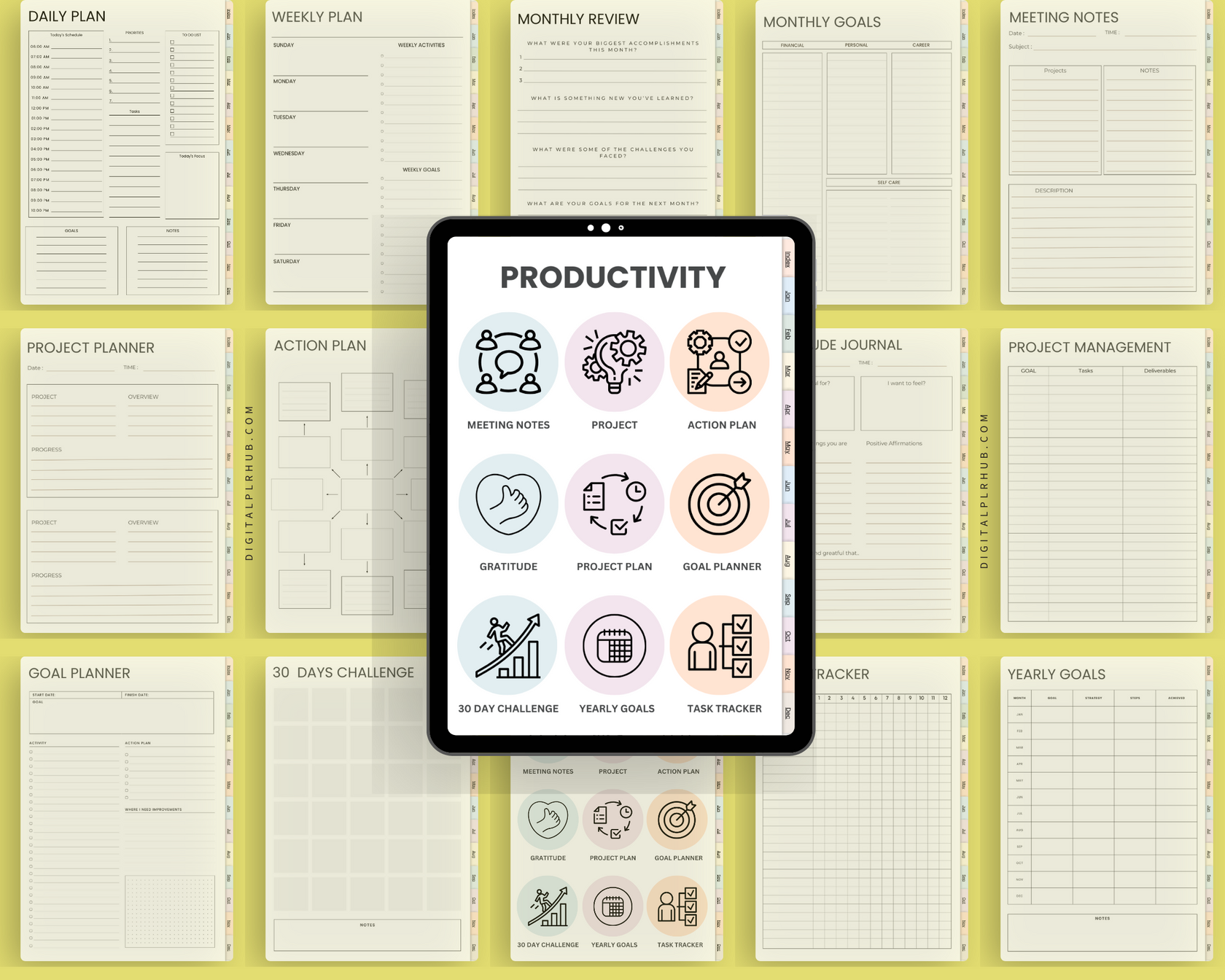 Digital ADHD Planner 2024 – Digital PLR Hub