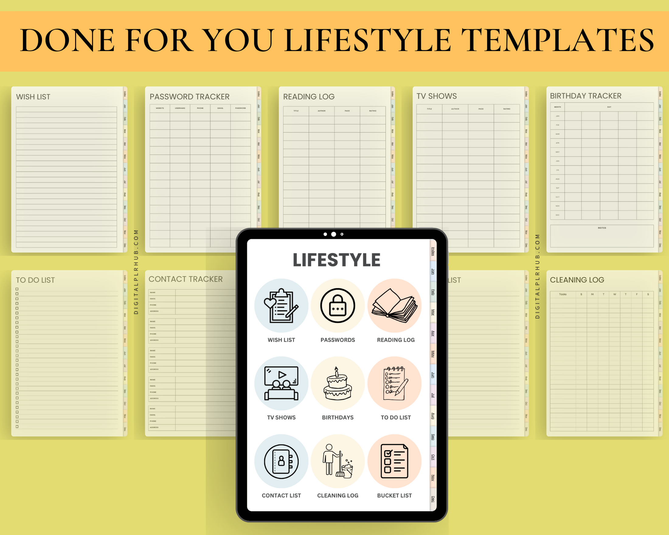Digital ADHD Planner 2024 – Digital PLR Hub