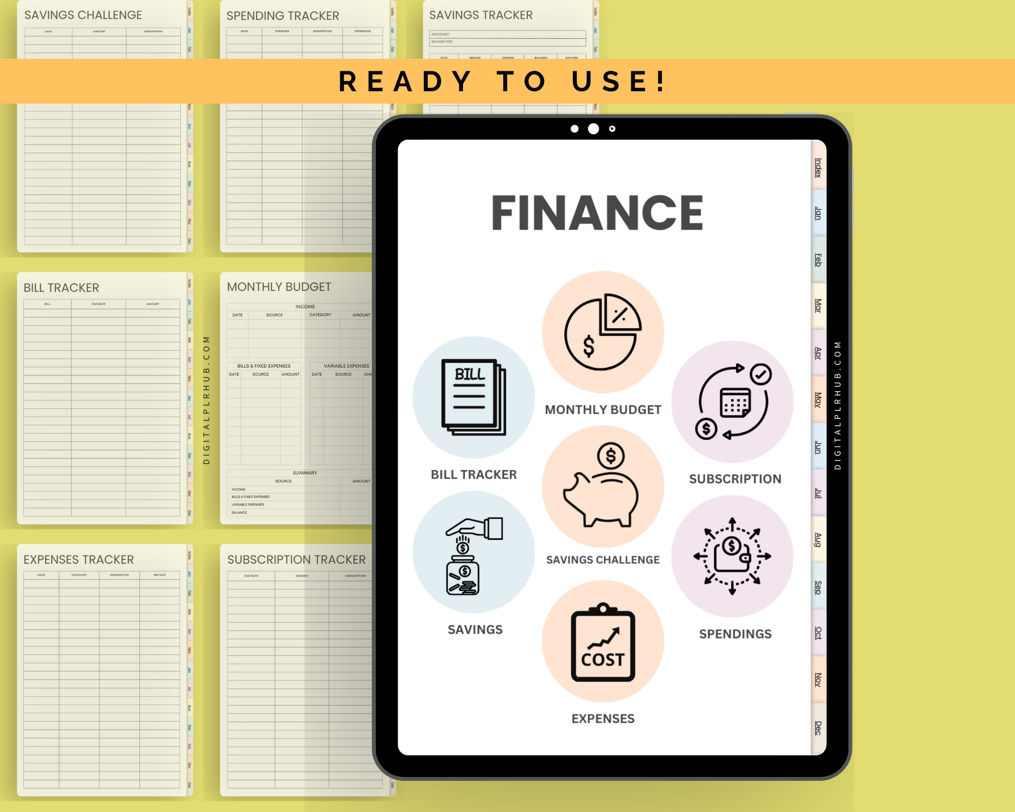 Digital ADHD Planner 2024 – Digital PLR Hub