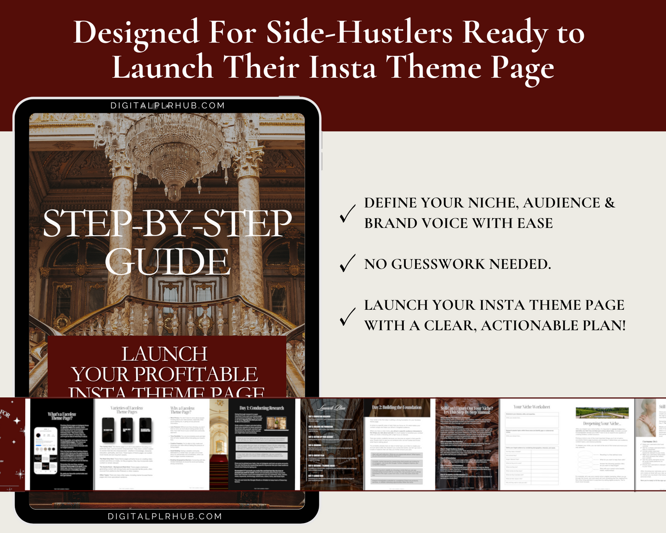 Launch Your Profitable Insta Theme Page | 7-Day Faceless Growth Guide ...