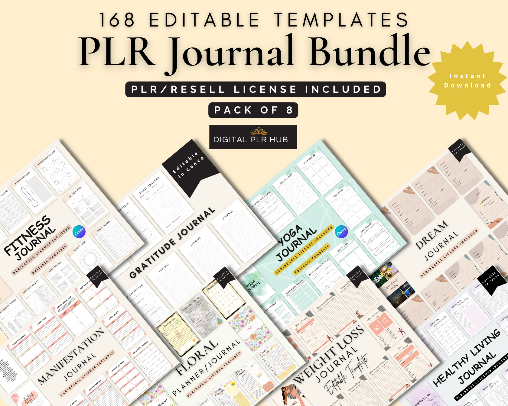 PLR Journal Bundle – Digital PLR Hub