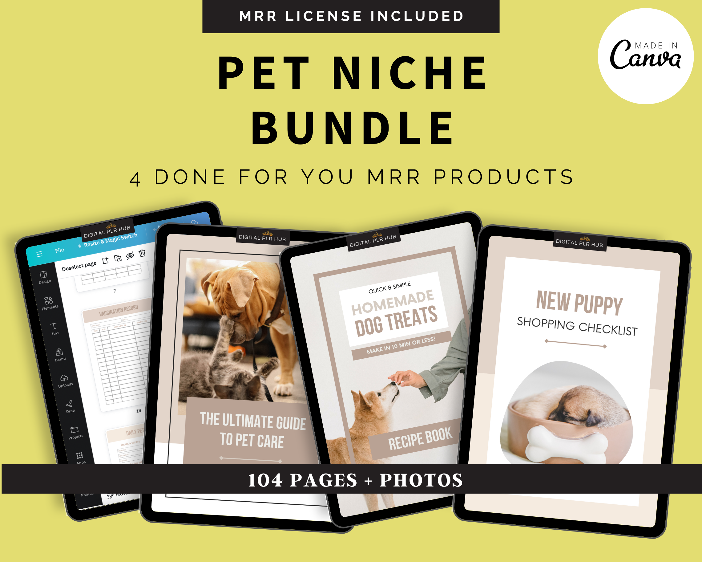 Pet Niche MRR Bundle – Digital PLR Hub