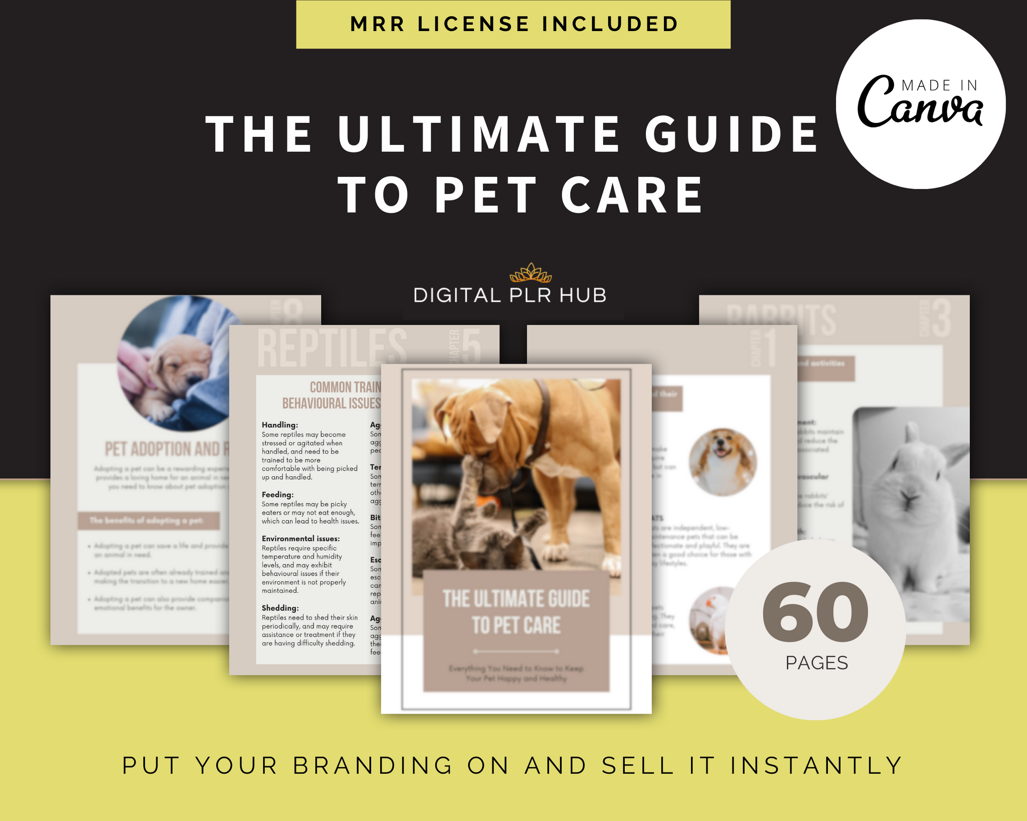 Pet Niche MRR Bundle – Digital PLR Hub
