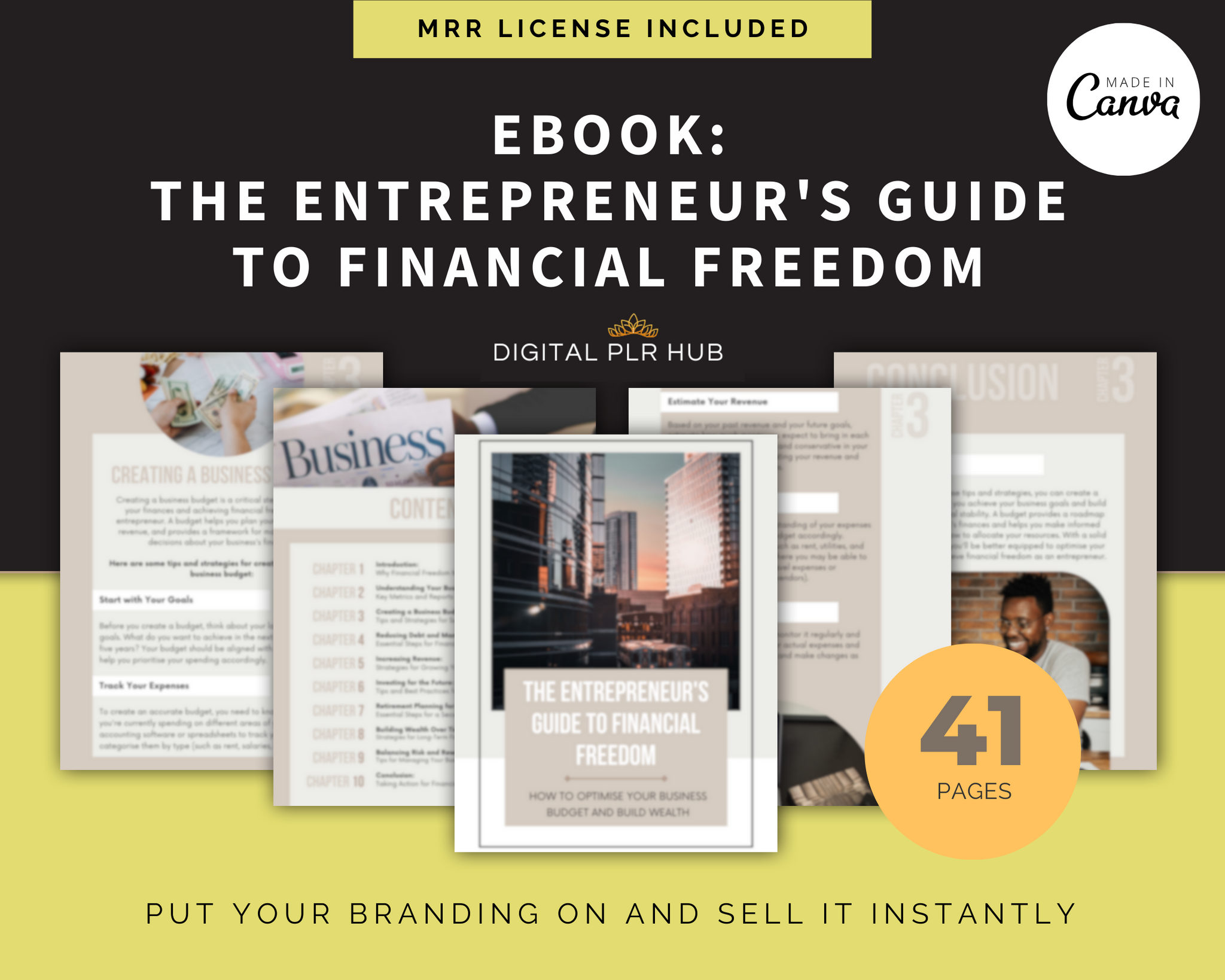 Small Business MRR Bundle – Digital PLR Hub