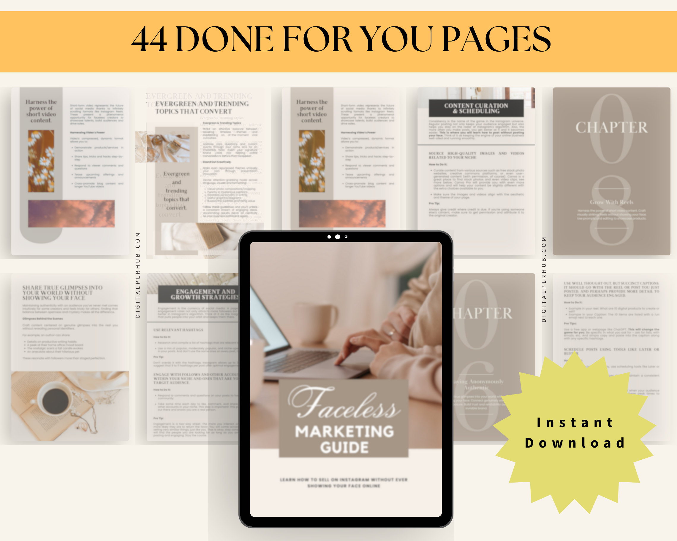 PLR Faceless Marketing Guide – Digital PLR Hub